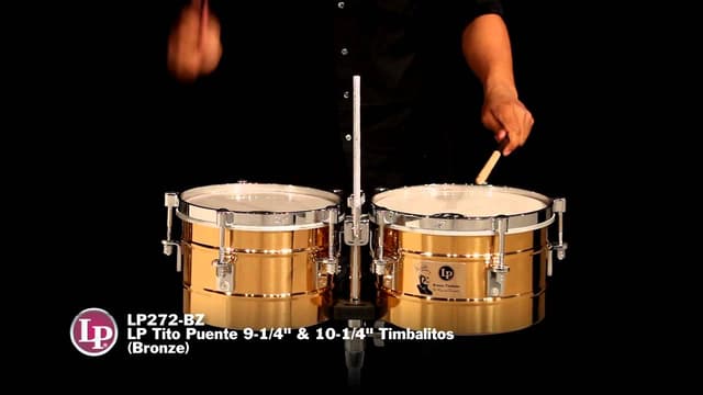 Tito 9-1/4" & 10-1/4" Timbalitos | Latin Percussion - LP® Official