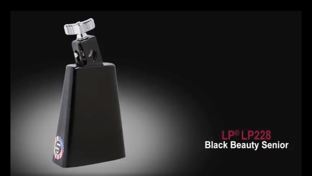 5-1/2" Black Beauty Sr. Cowbell | Latin Percussion - LP® Official
