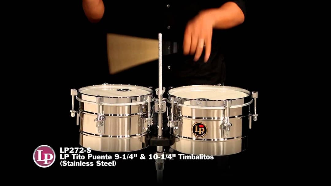 Tito 9-1/4" & 10-1/4" Timbalitos | Latin Percussion - LP® Official