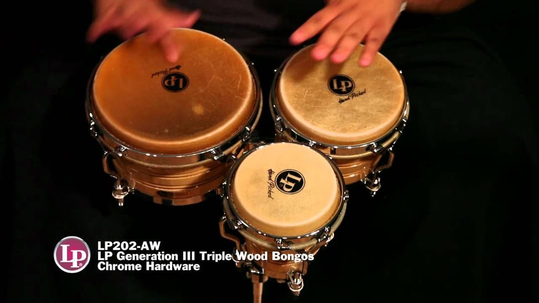 Generation III Triple Bongos | Latin Percussion - LP® Official