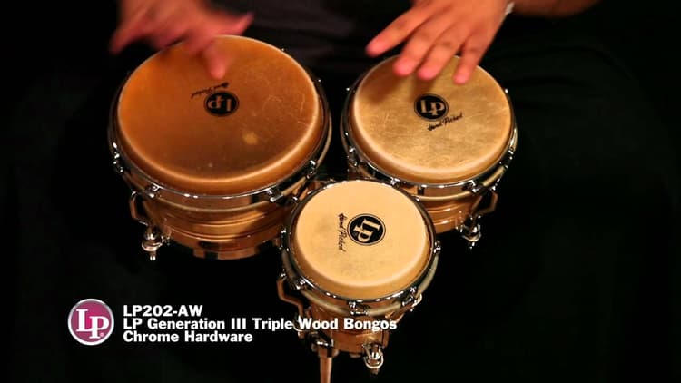 Generation III Triple Bongos | Latin Percussion - LP® Official