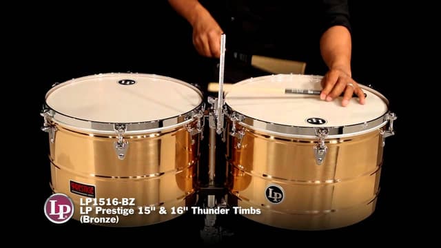 Prestige 15" & 16" Thunder Timbales | Latin Percussion - LP® Official