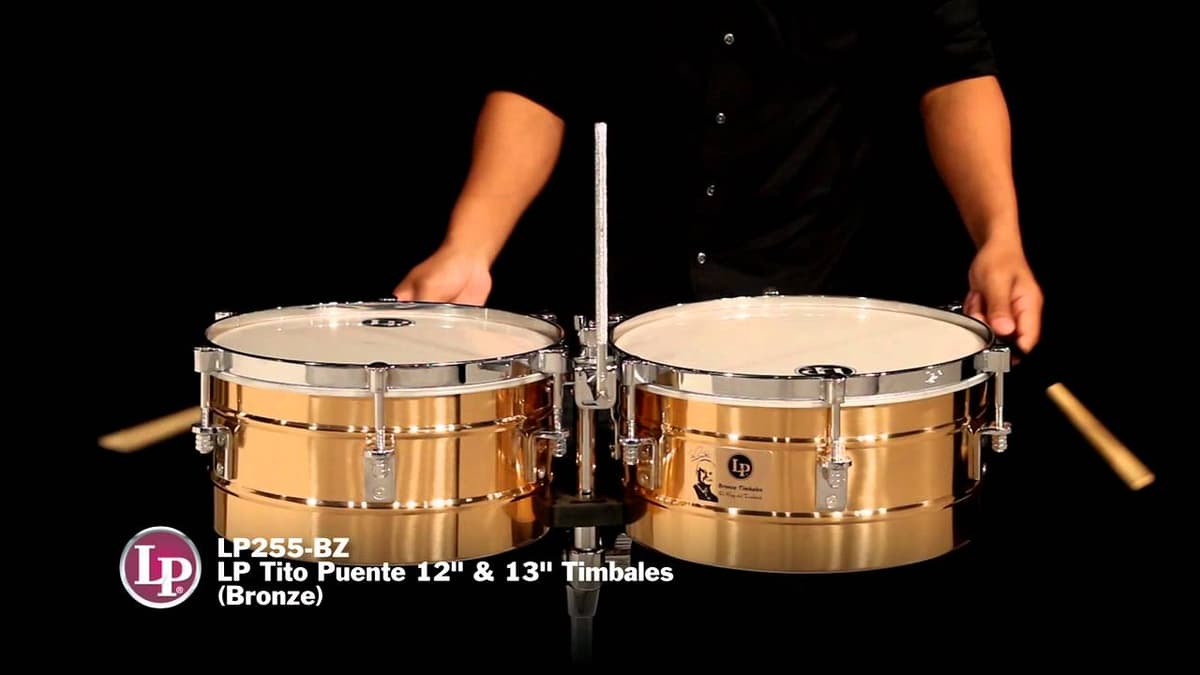 Tito Puente 12" & 13" Timbales | Latin Percussion - LP® Official