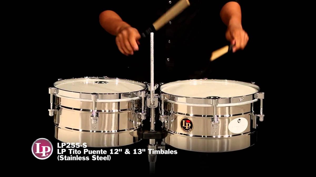Tito Puente 12" & 13" Timbales | Latin Percussion - LP® Official
