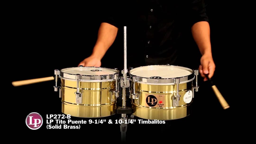 Tito 9-1/4″ & 10-1/4″ Timbalitos | Latin Percussion - LP® Official