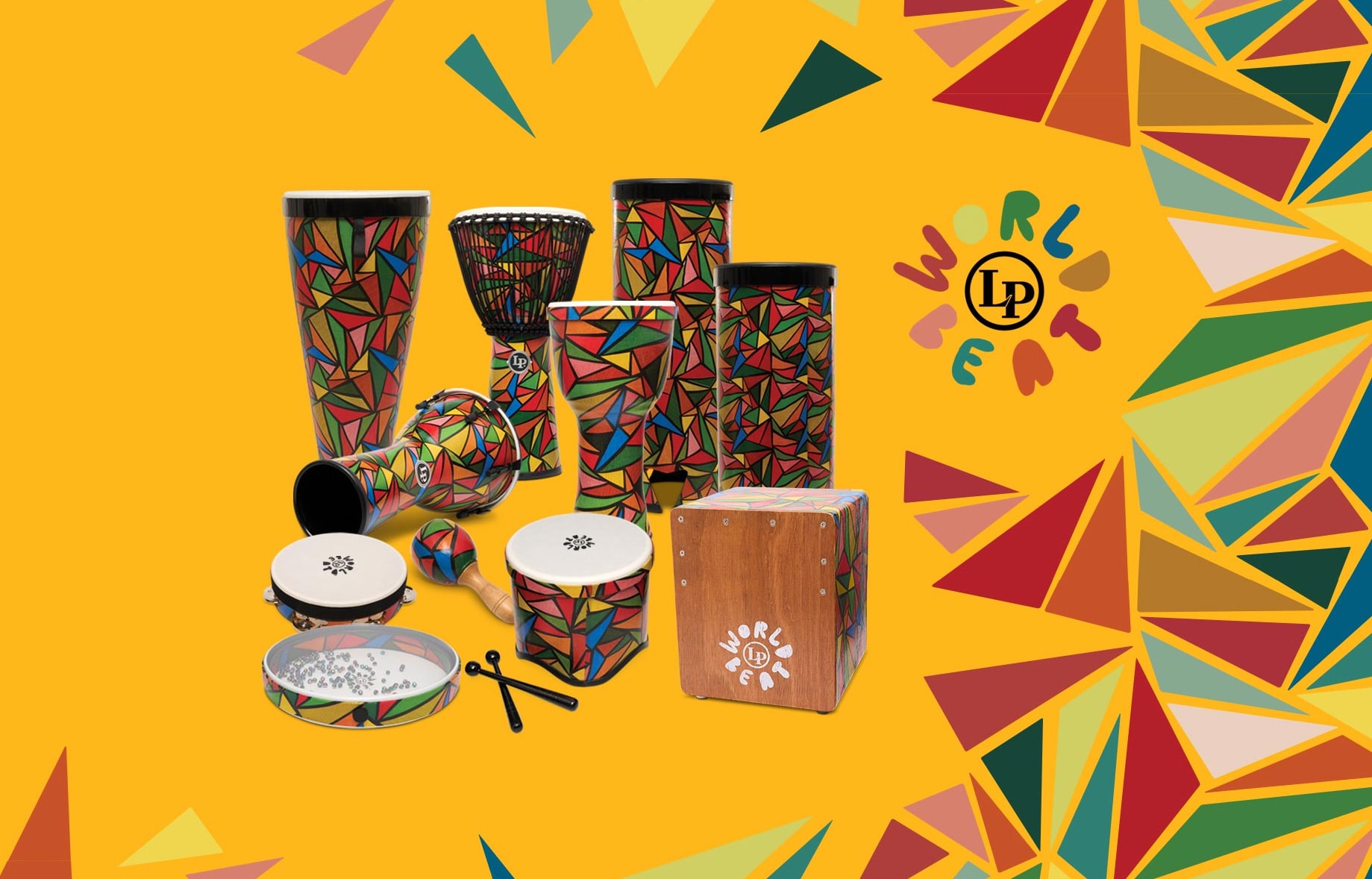 World Beat Small Cajon | Latin Percussion - LP® Official
