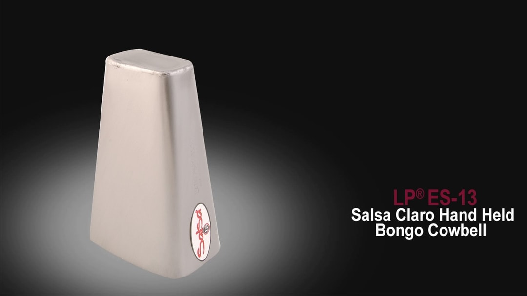 Salsa Claro 7-1/4″ Handheld Cowbell | Latin Percussion - LP® Official